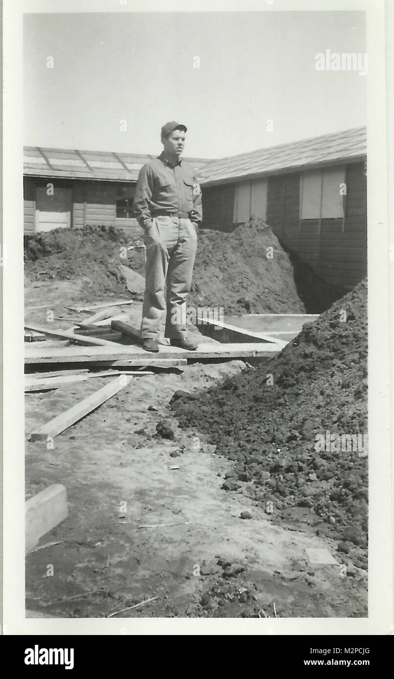 Clint Goodwin. Historic vintage black and white photograph Stock Photo ...