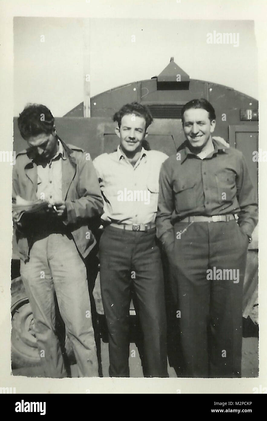 Clint Goodwin. Historic vintage black and white photograph Stock Photo ...