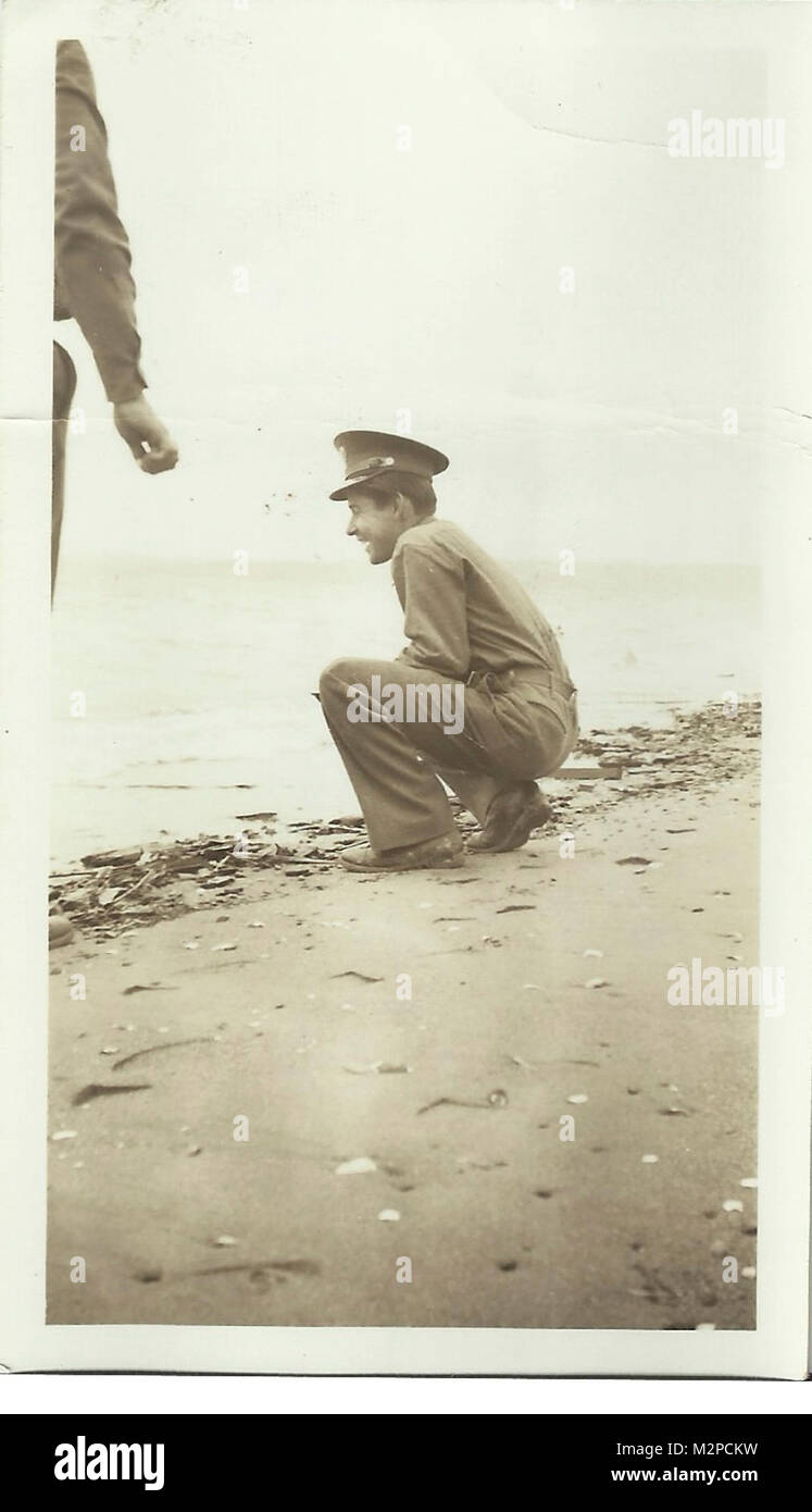 Clint Goodwin. Historic vintage black and white photograph Stock Photo ...