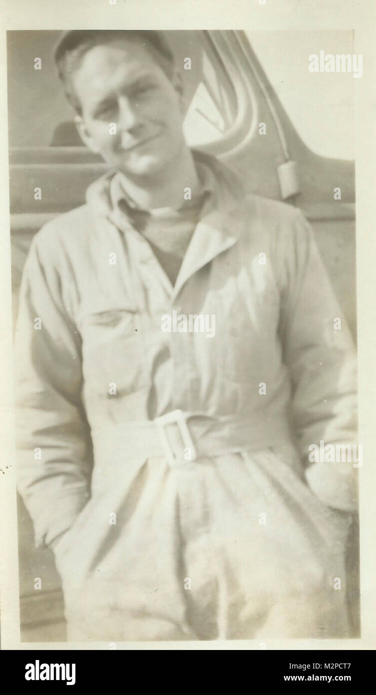 Clint Goodwin. Historic vintage black and white photograph Stock Photo ...