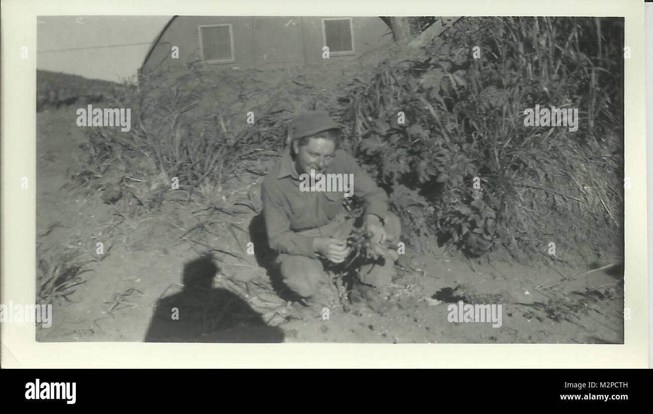 Clint Goodwin. Historic vintage black and white photograph Stock Photo ...