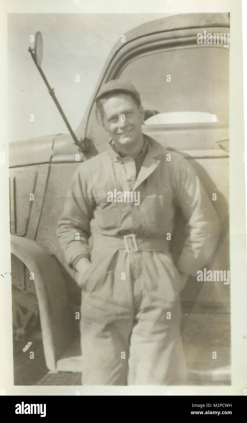 Clint Goodwin. Historic vintage black and white photograph Stock Photo ...