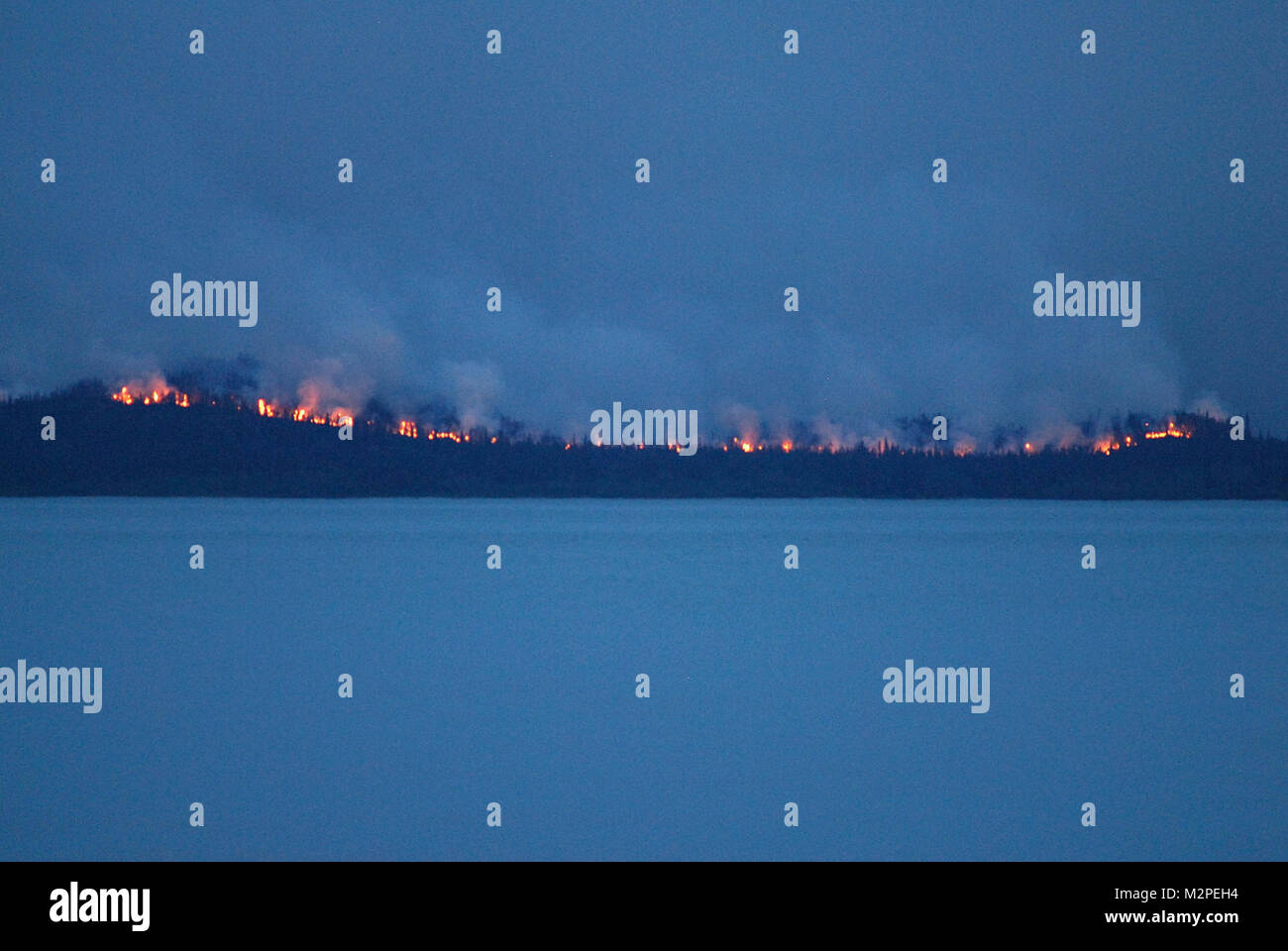 Currant Creek Fire, Lake Clark NP Stock Photo - Alamy