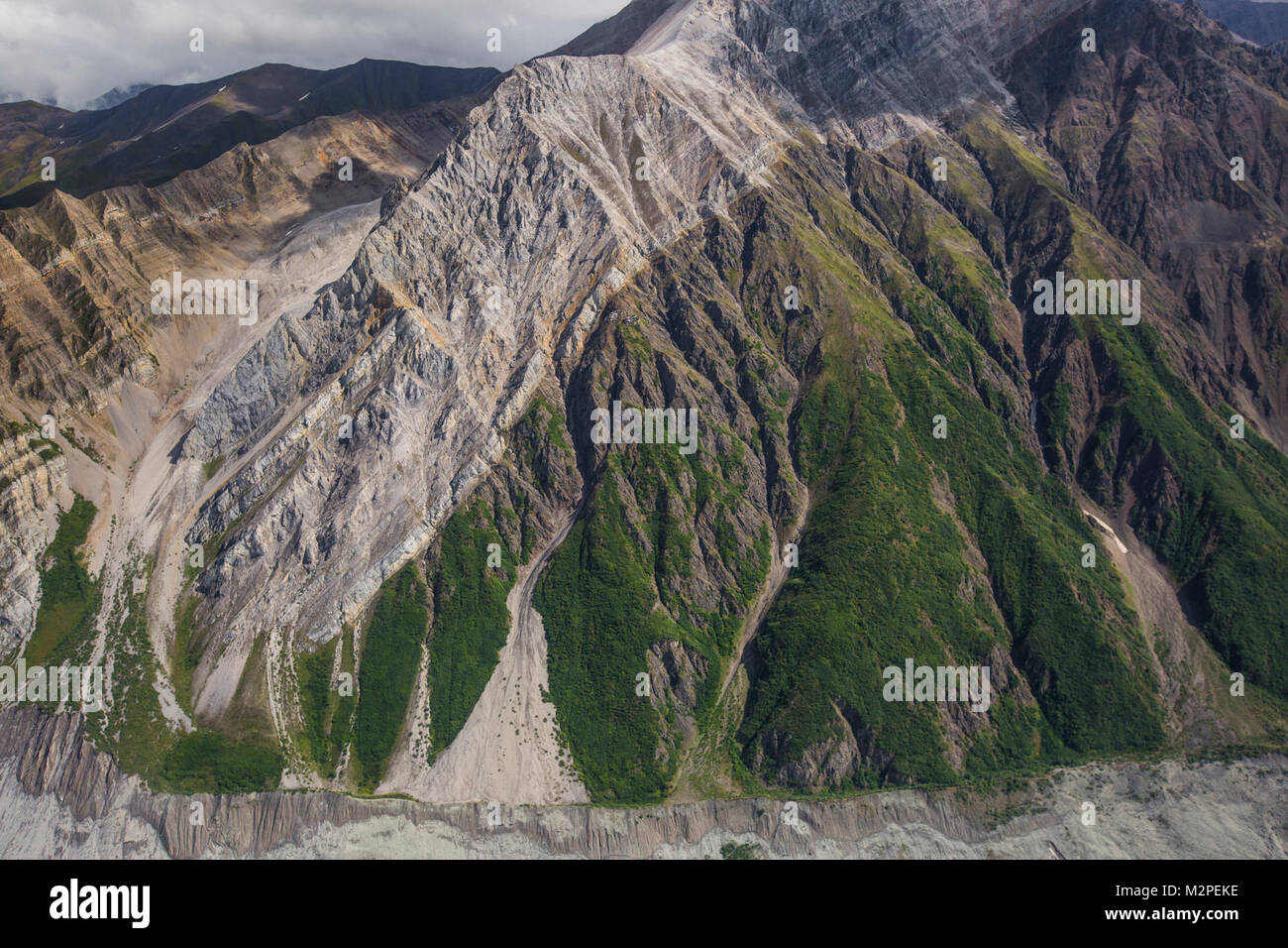 Erie Mine above the Root Glacier Stock Photo - Alamy