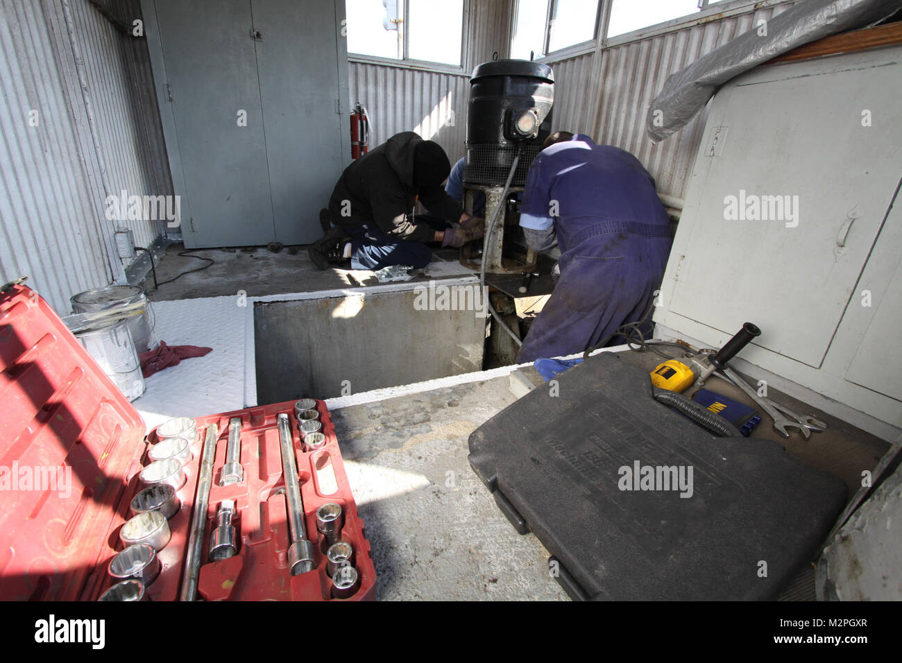 (From left to right) Charles Riggs, Carl Compitellor and Gary Babcock ...