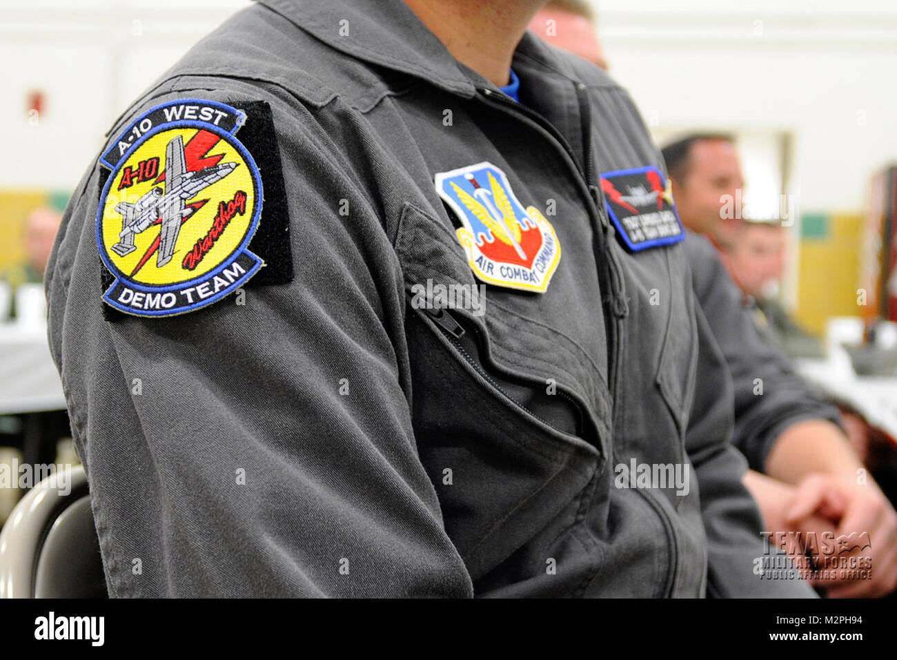 A10 Demo Team BBQ by Texas Military Department Stock Photo - Alamy