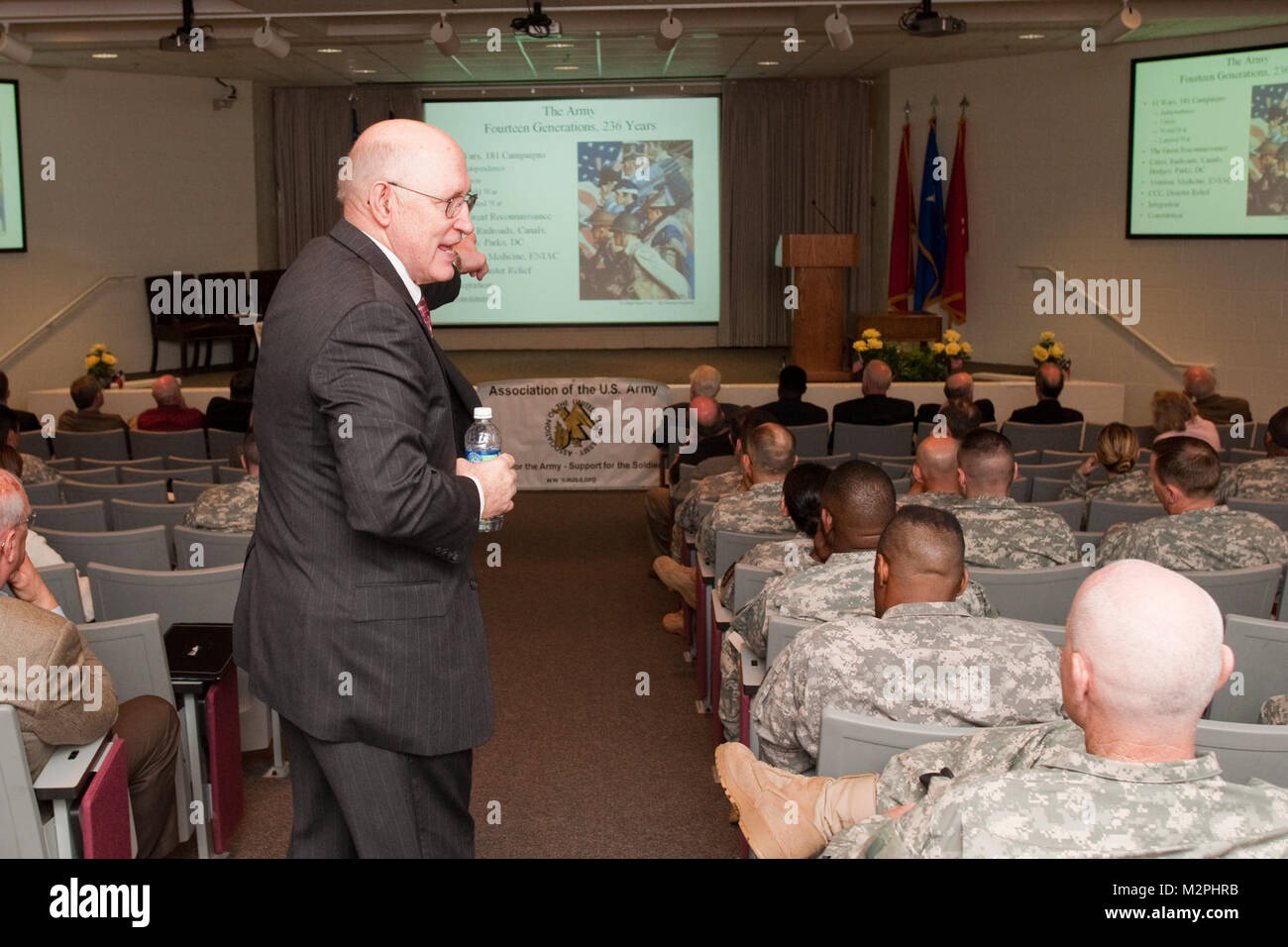 BG CREIGHTON ABRAMS 2 by Texas Military Department Stock Photo - Alamy