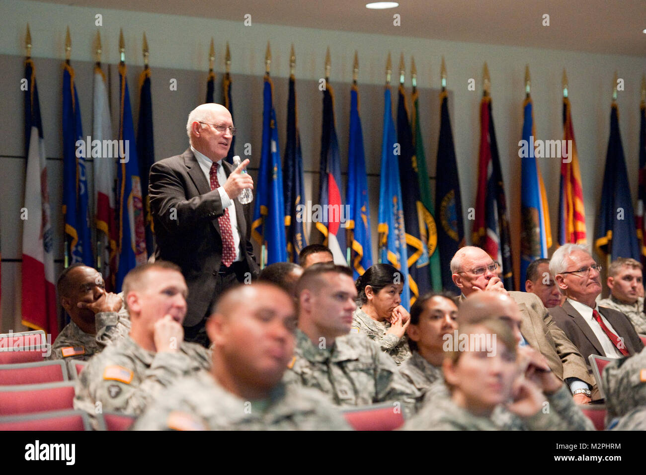 BG CREIGHTON ABRAMS 5 by Texas Military Department Stock Photo - Alamy