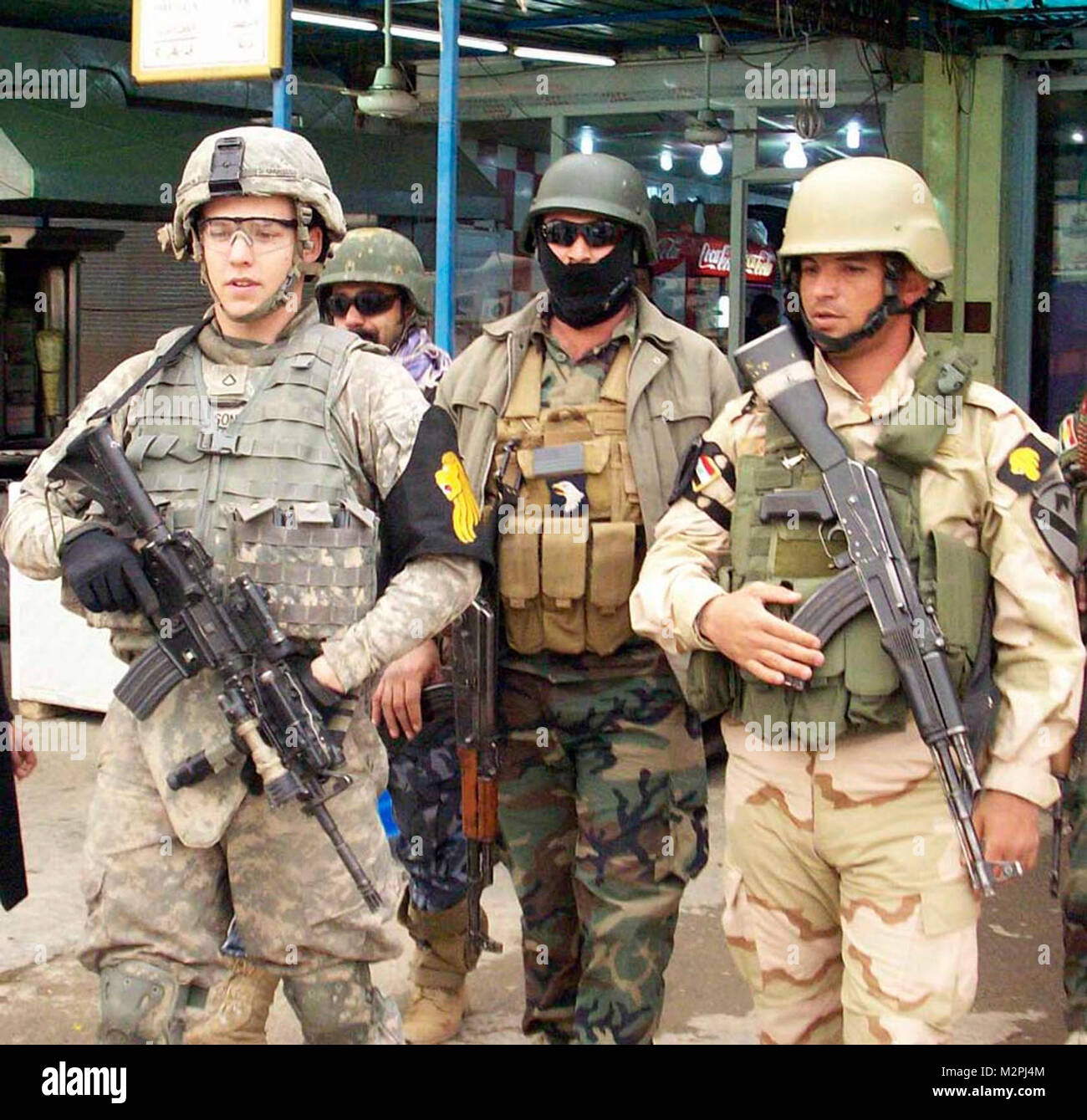 Combined patrol. CONTINGENCY OPERATING SITE WARRIOR, Iraq – Private 1st ...