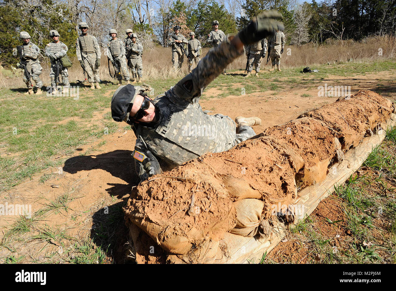 CPT LITTON GRENADE by Texas Military Department Stock Photo - Alamy