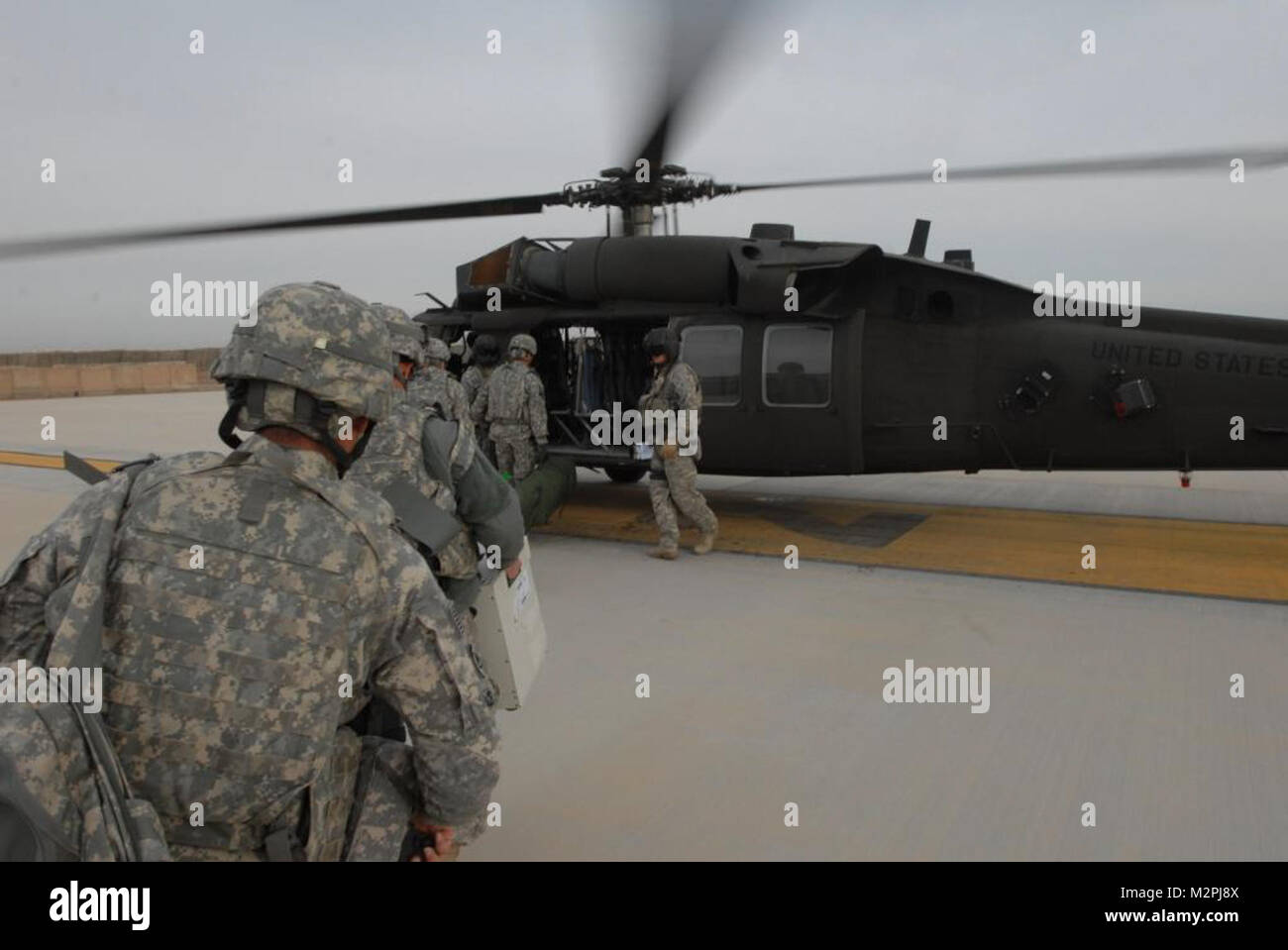 Black Hawk helicopter by United States Forces - Iraq (Inactive Stock ...