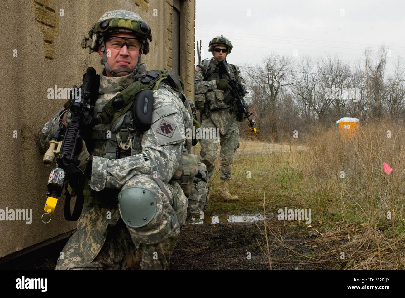 2nd Lt. Brendon Murden (LEFT), of Colorado Springs, Colo. and the fire ...