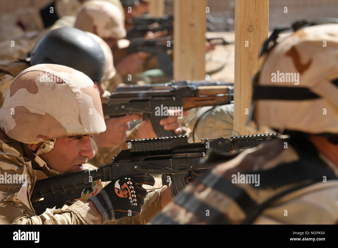 Firing from the prone. CONTINGENCY OPERATING BASE SPEICHER, Iraq ...