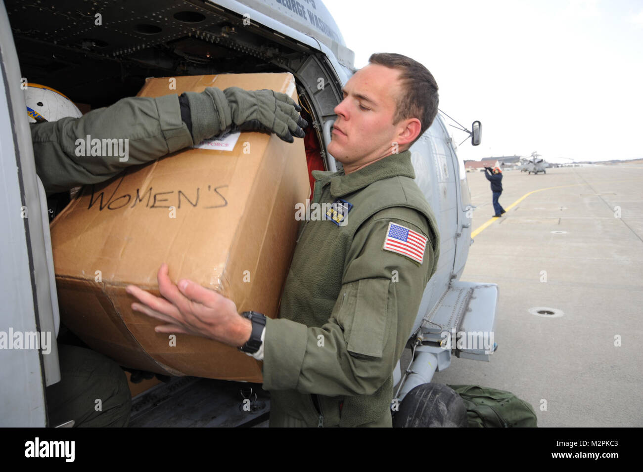 NAVAL AIR FACILITY MISAWA, Japan (March 22, 2011) - Naval Air Crewman ...