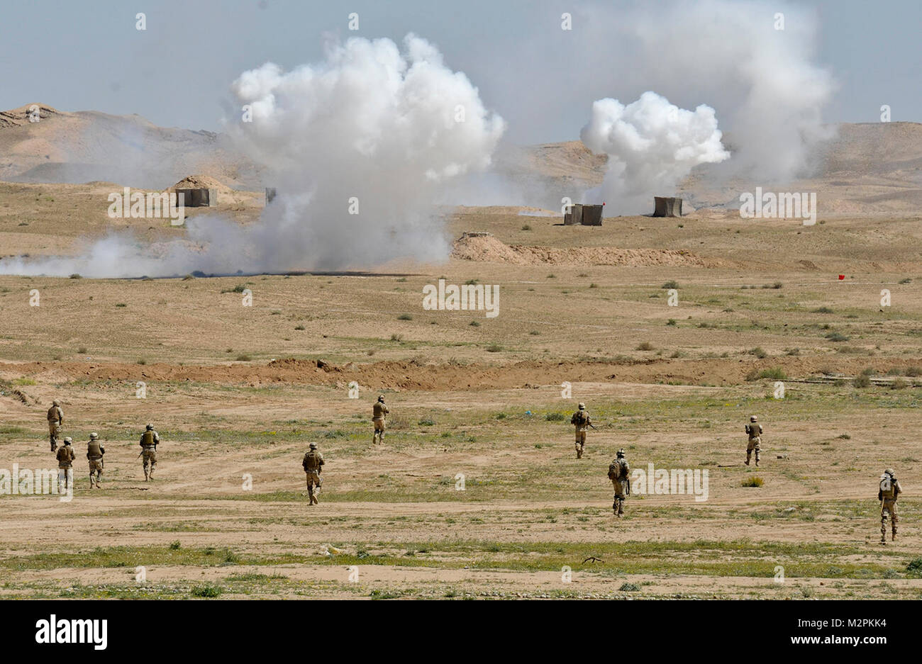 Advances. FORWARD OPERATING BASE NORMANDY, Iraq – Iraqi soldiers ...