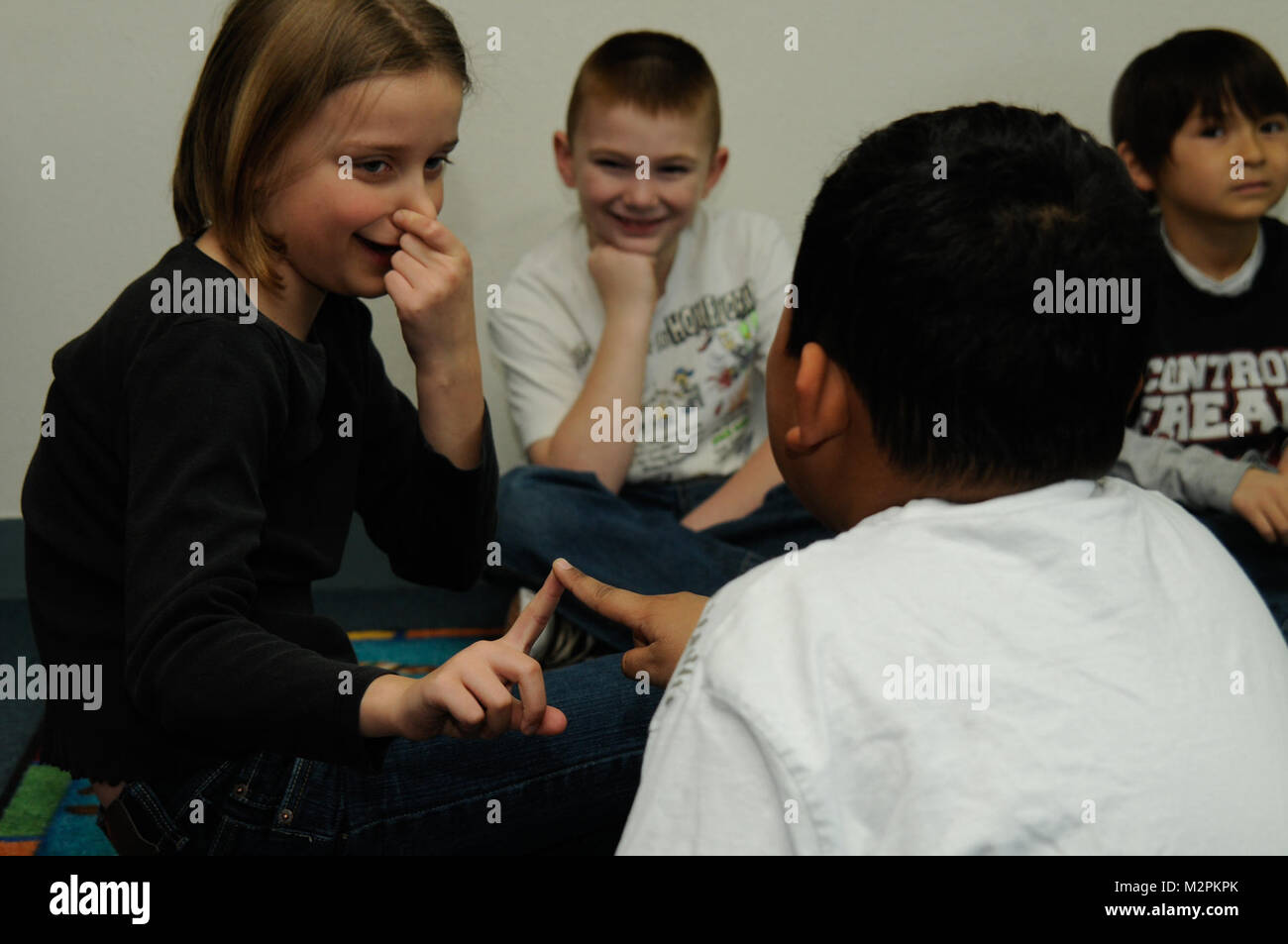 Japan students greeting hi-res stock photography and images - Alamy