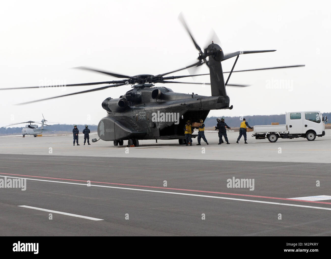 NAVAL AIR FACILITY MISAWA, Japan (March 30, 2011) Aircrew assigned to ...