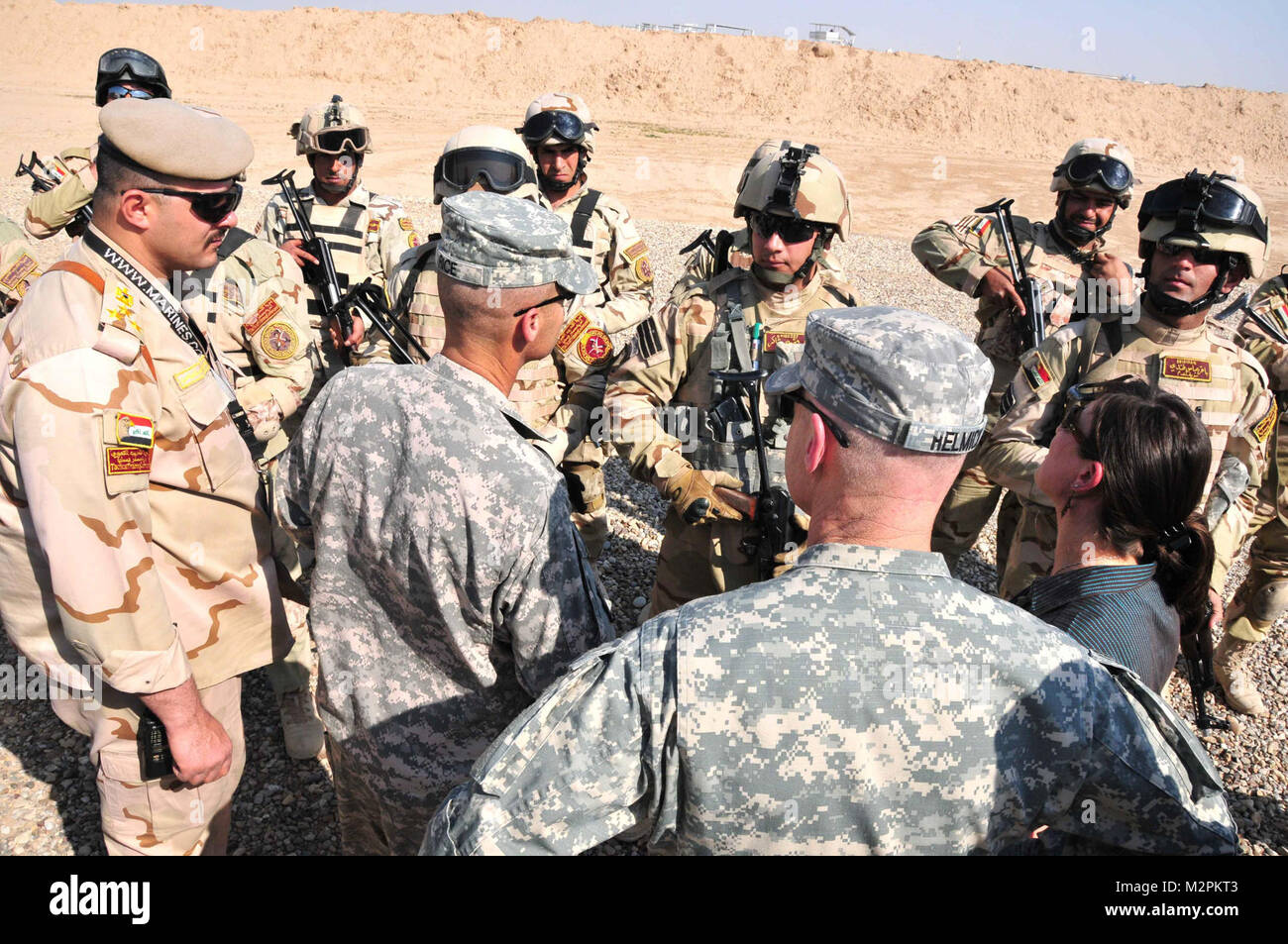 Senior leaders meet with Iraqi security forces by United States Forces ...