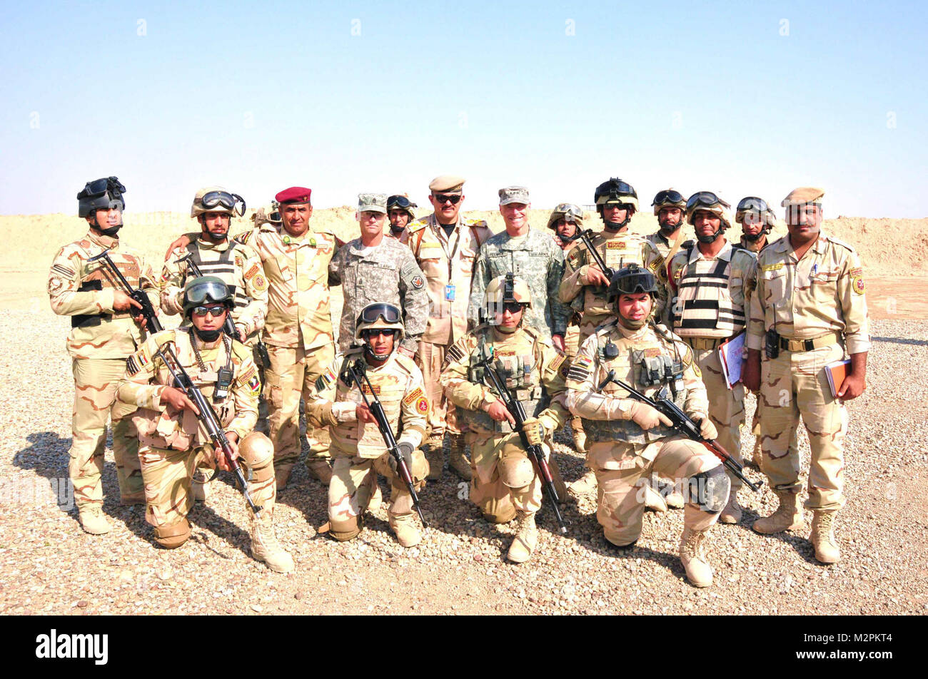 Besmaya soldiers welcome by United States Forces - Iraq (Inactive Stock ...