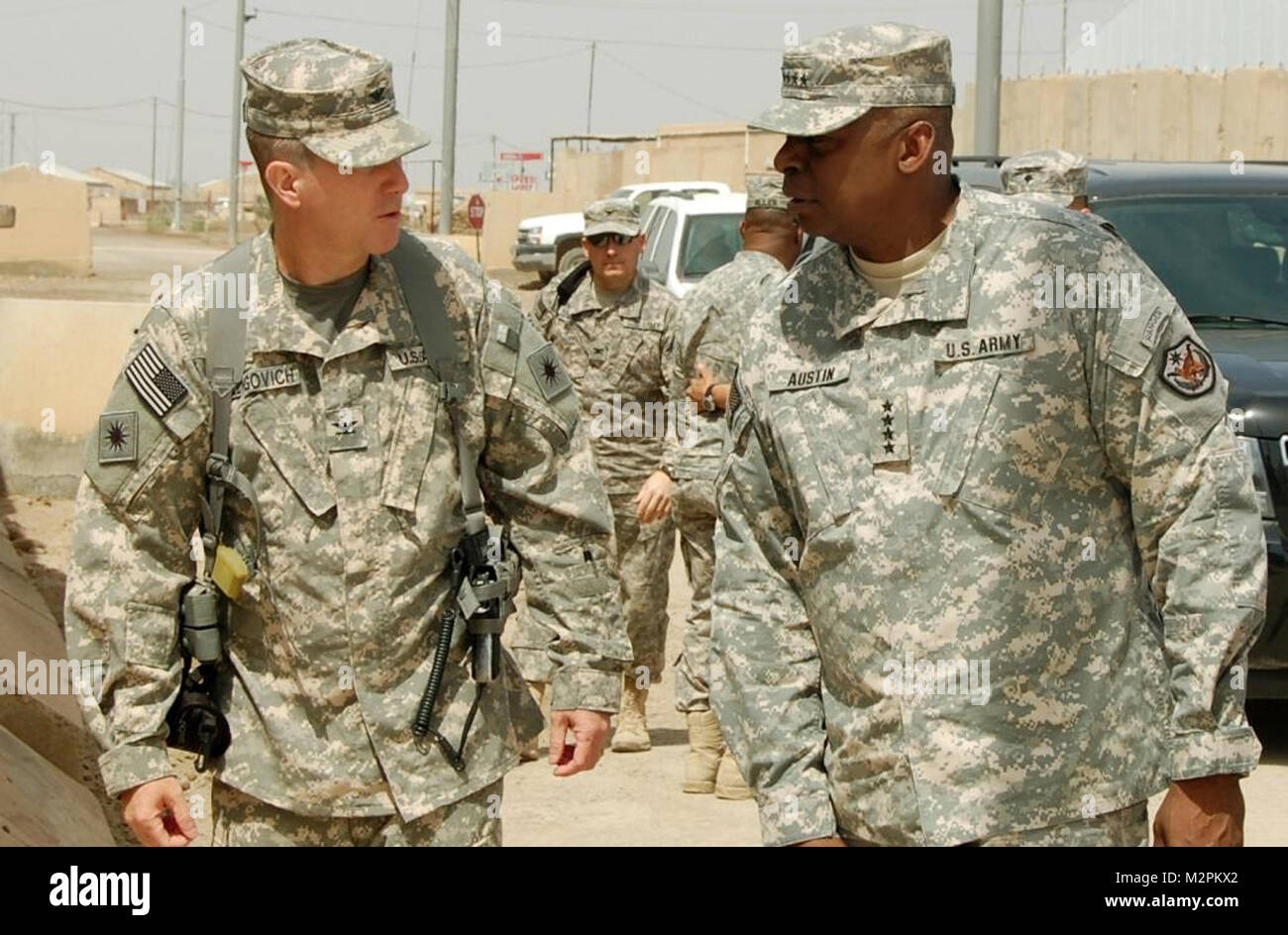 Gen Austin2 by United States Forces - Iraq (Inactive Stock Photo - Alamy