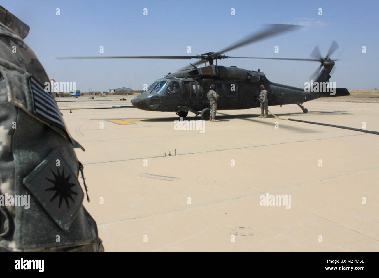 UH-60 Black Hawk by United States Forces - Iraq (Inactive Stock Photo ...