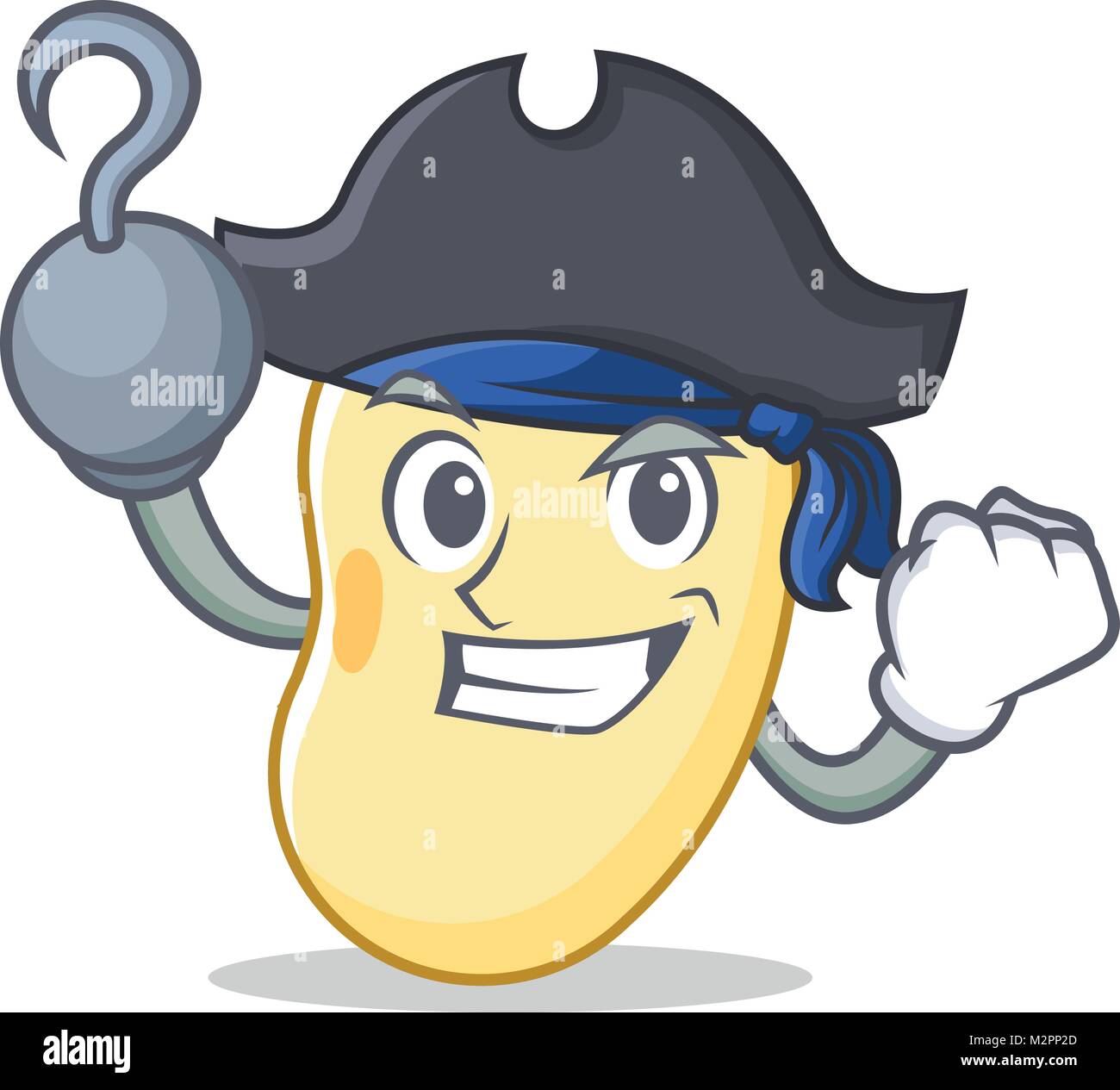 Pirate soy bean character cartoon Stock Vector Image & Art - Alamy