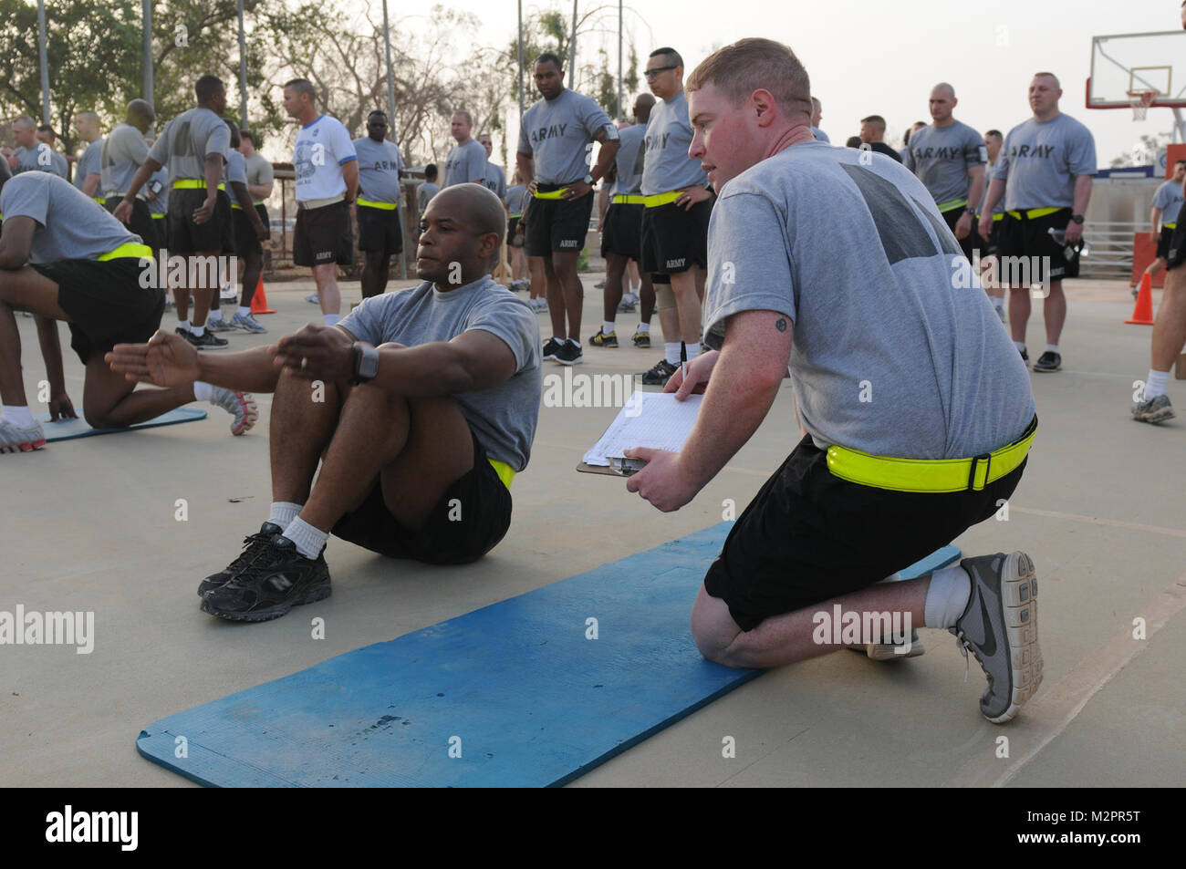 Army Physical Readiness Test by United States Forces - Iraq (Inactive ...