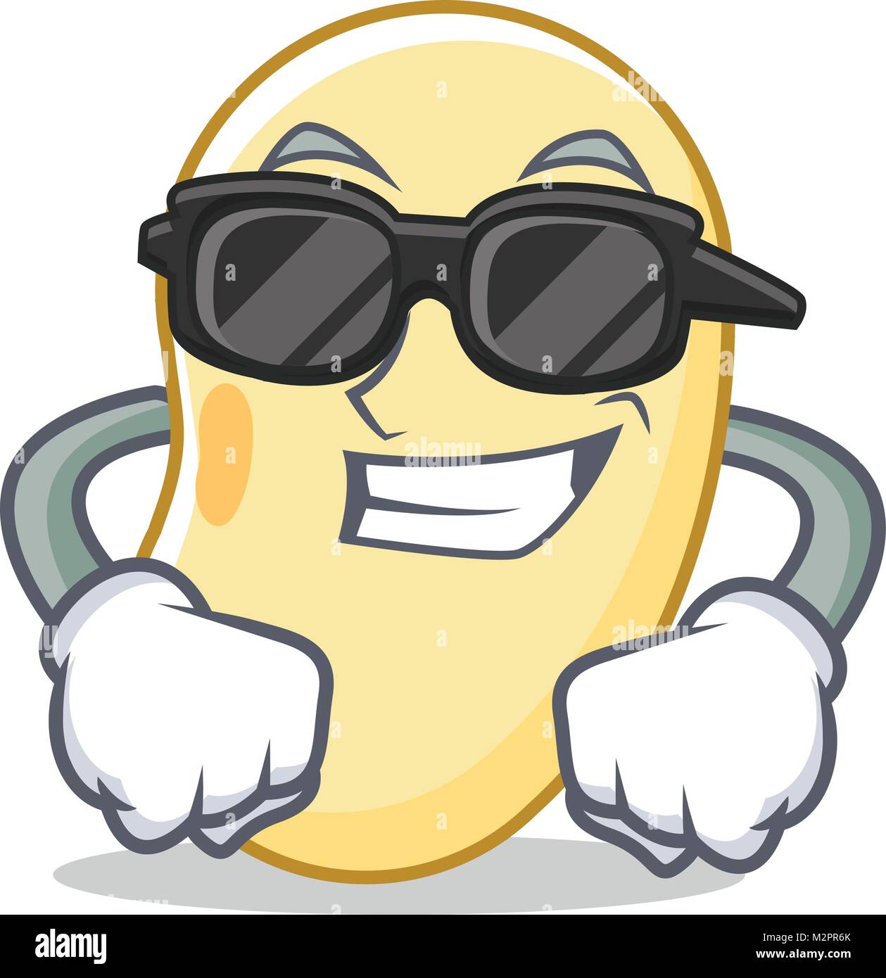 Super cool soy bean character cartoon Stock Vector Image & Art - Alamy