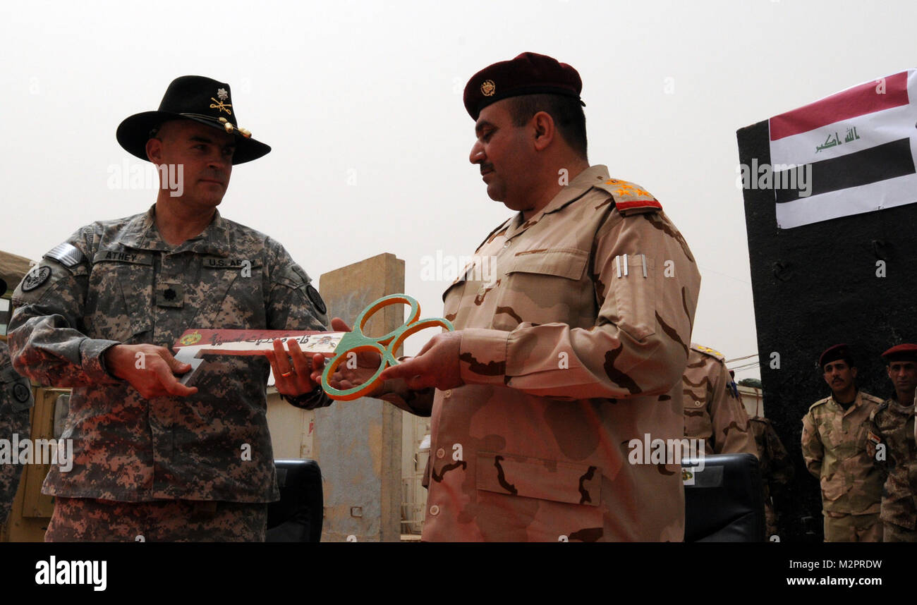 KARBALA, Iraq – Lt. Col. Gregg Athey, commander of 1st Squadron, 3rd ...