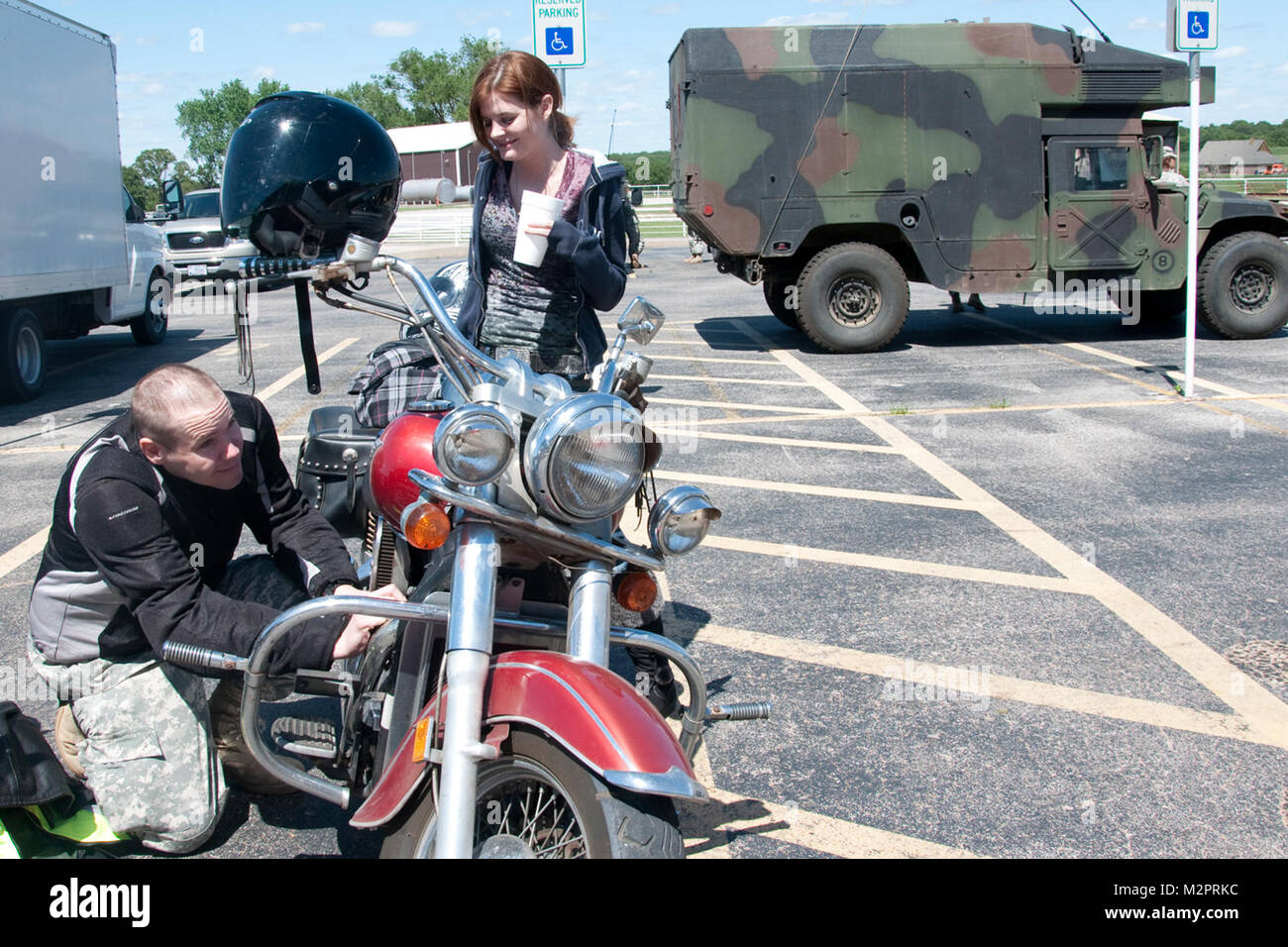 Motorcycle Rally 033 (Shollenbeger Beaver) by Oklahoma National Guard ...