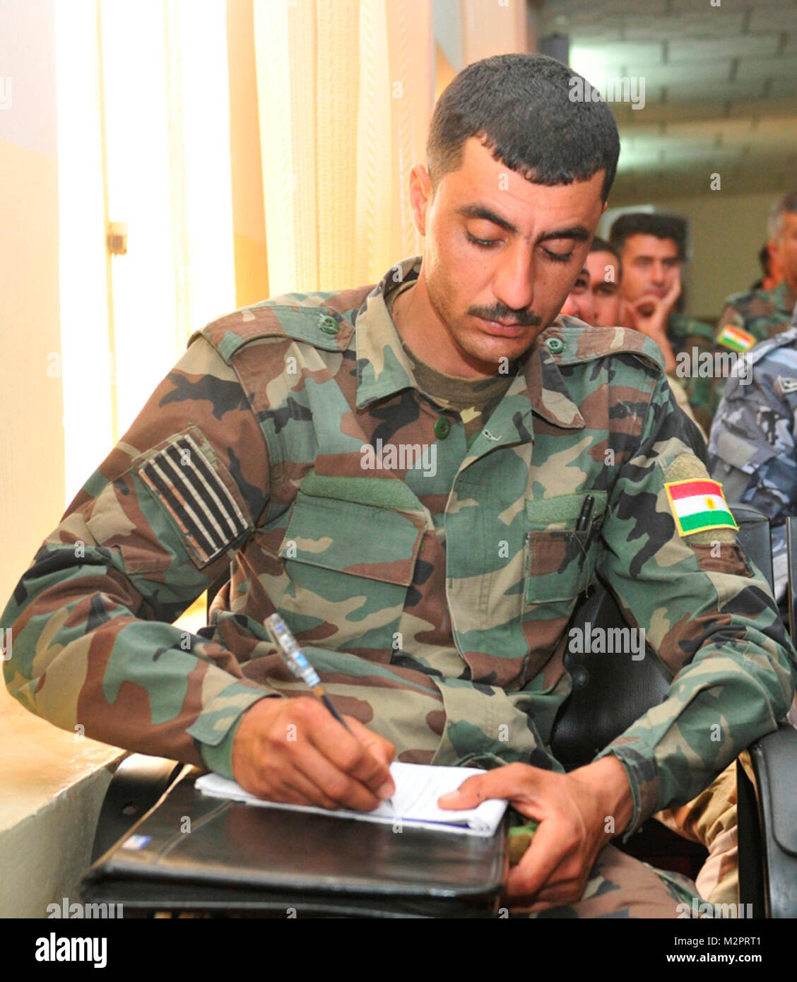 Absorbing knowledge. CONTINGENCY OPERATING SITE WARRIOR, Iraq – Kurdish ...