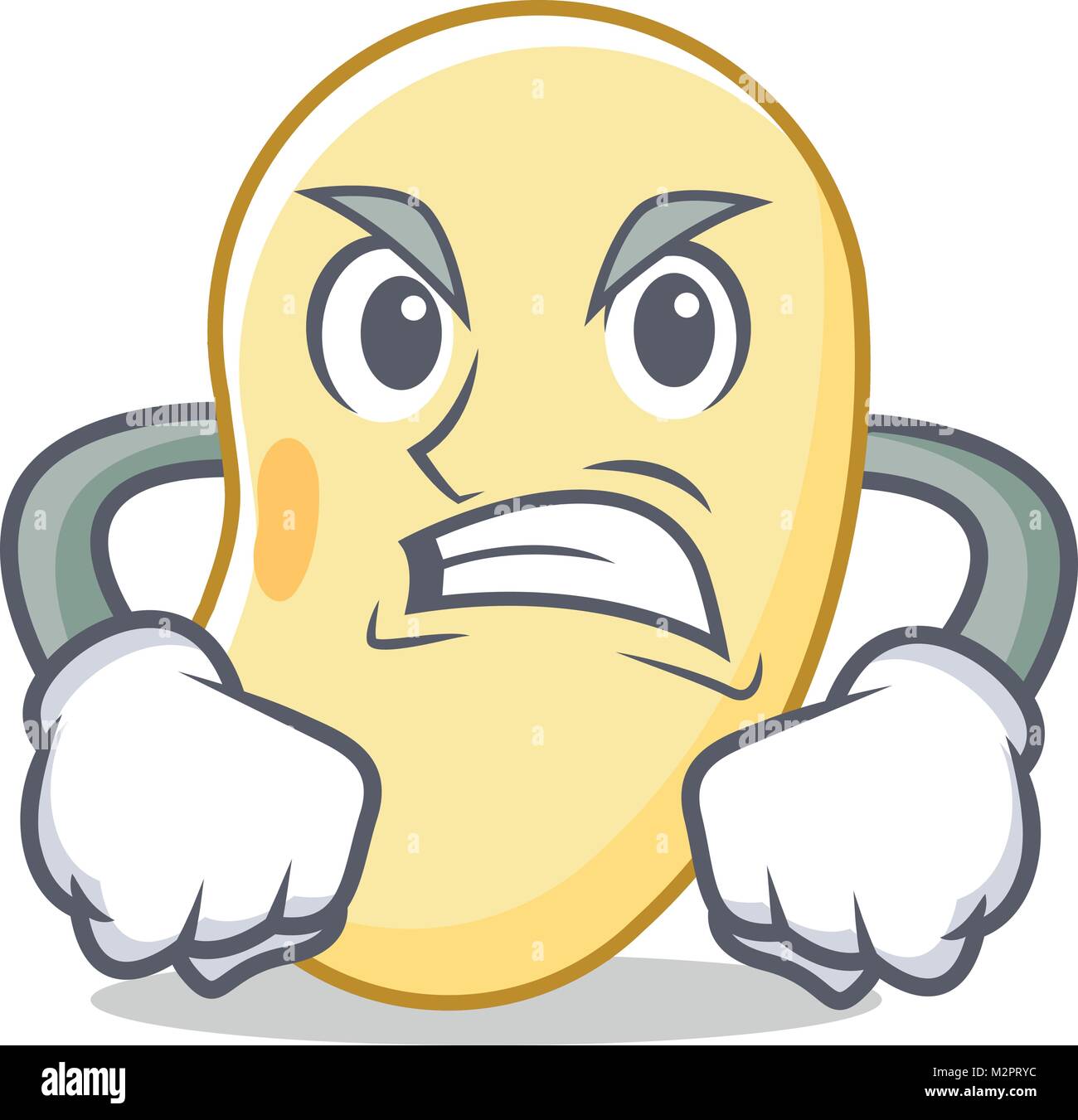 Angry soy bean mascot cartoon Stock Vector Image & Art - Alamy