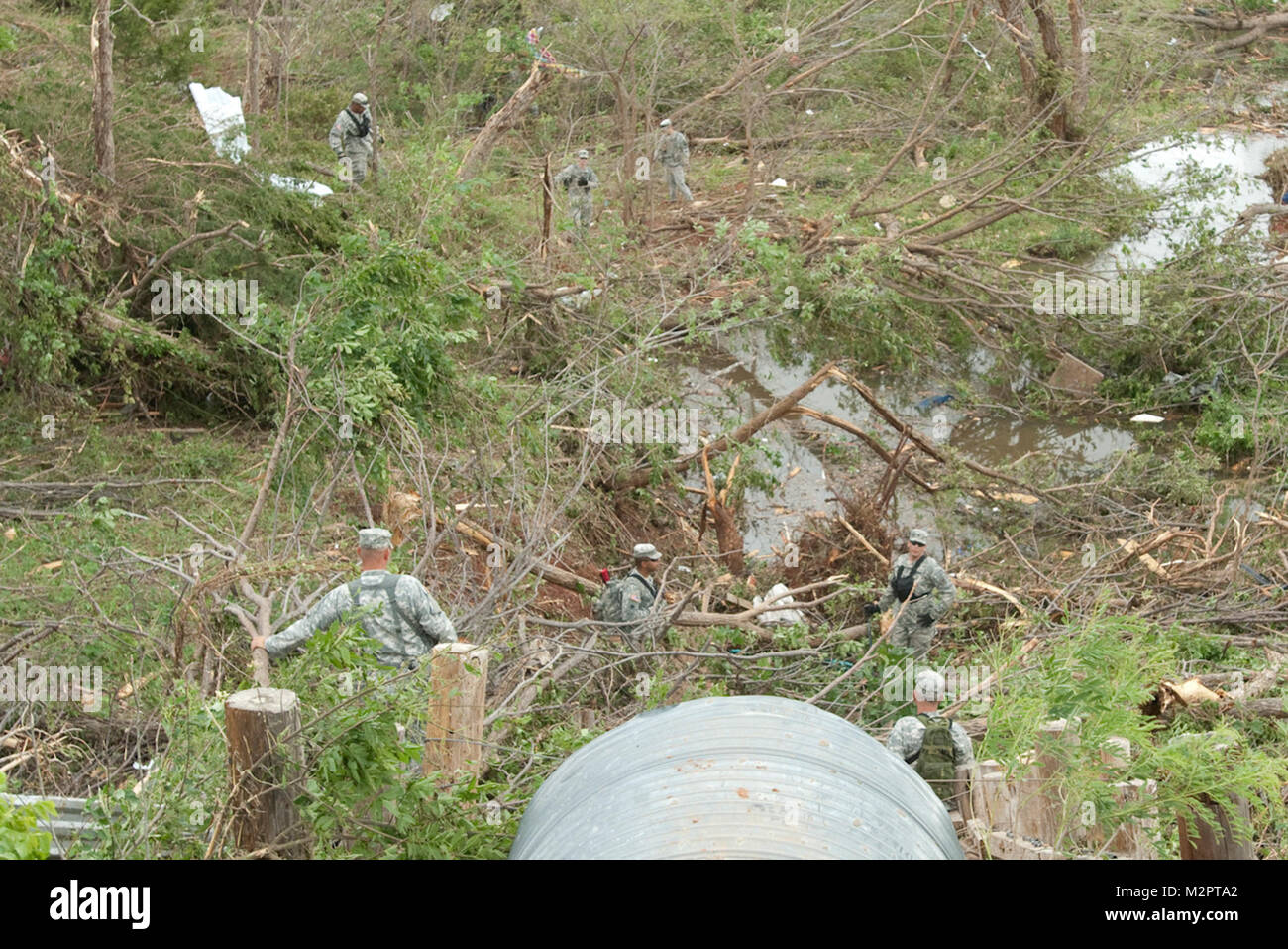 Members of the 63rd Civil Support Team (CST), Oklahoma National Guard ...