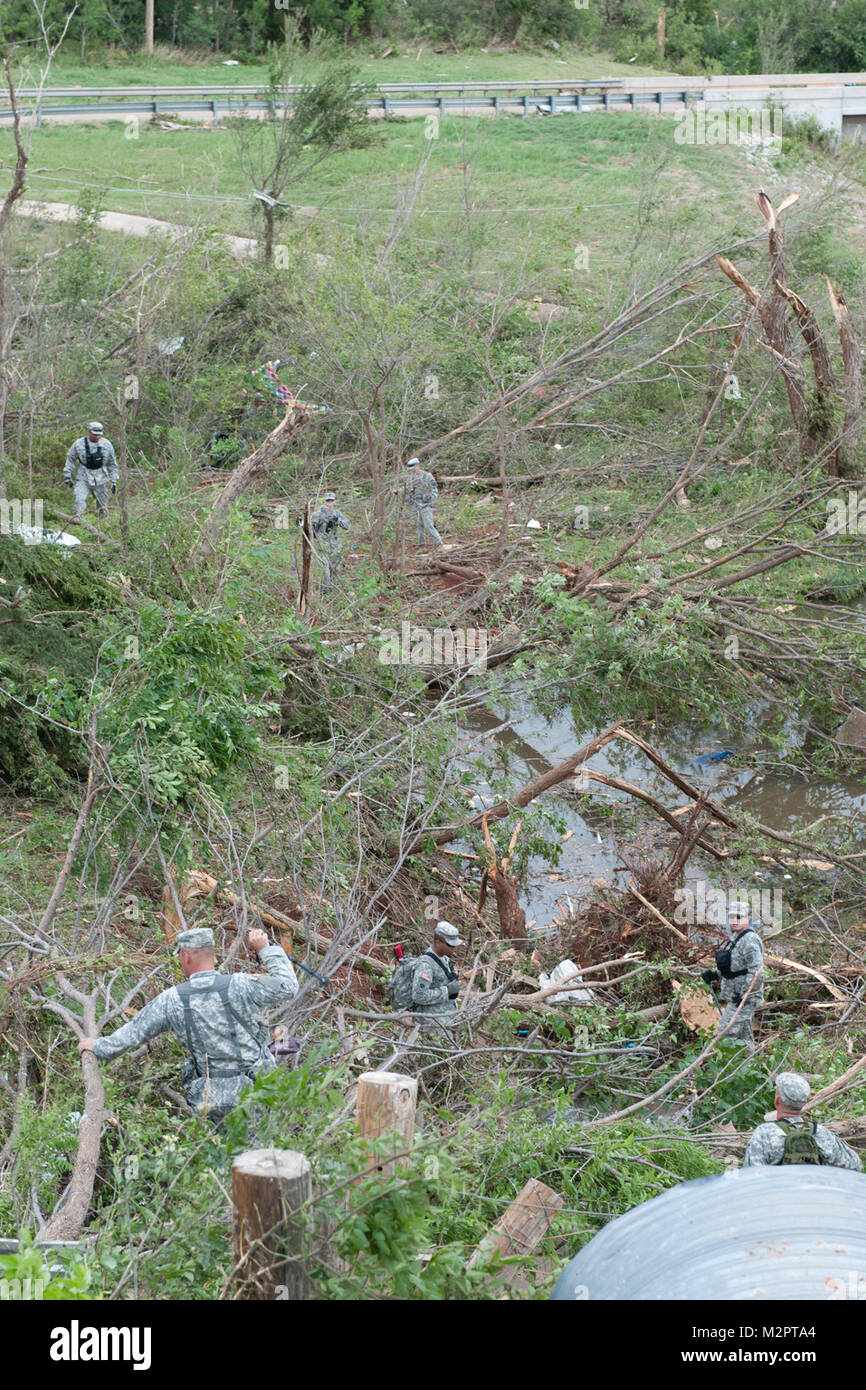 Members of the 63rd Civil Support Team (CST), Oklahoma National Guard ...