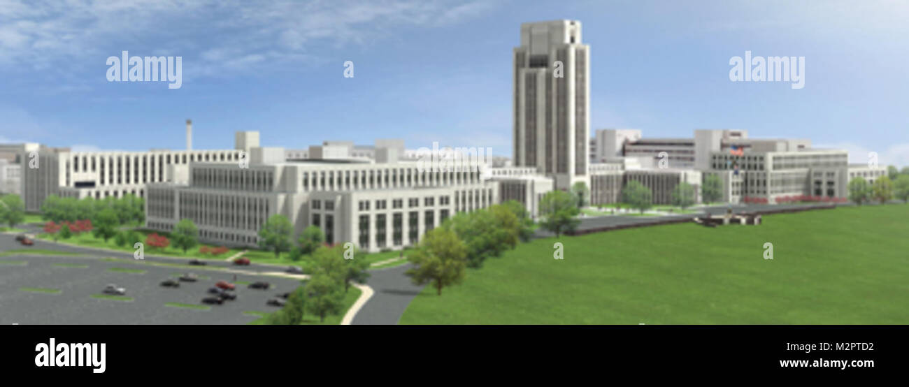 Walter Reed National Medical Center, Bethesda, Maryland architectural ...