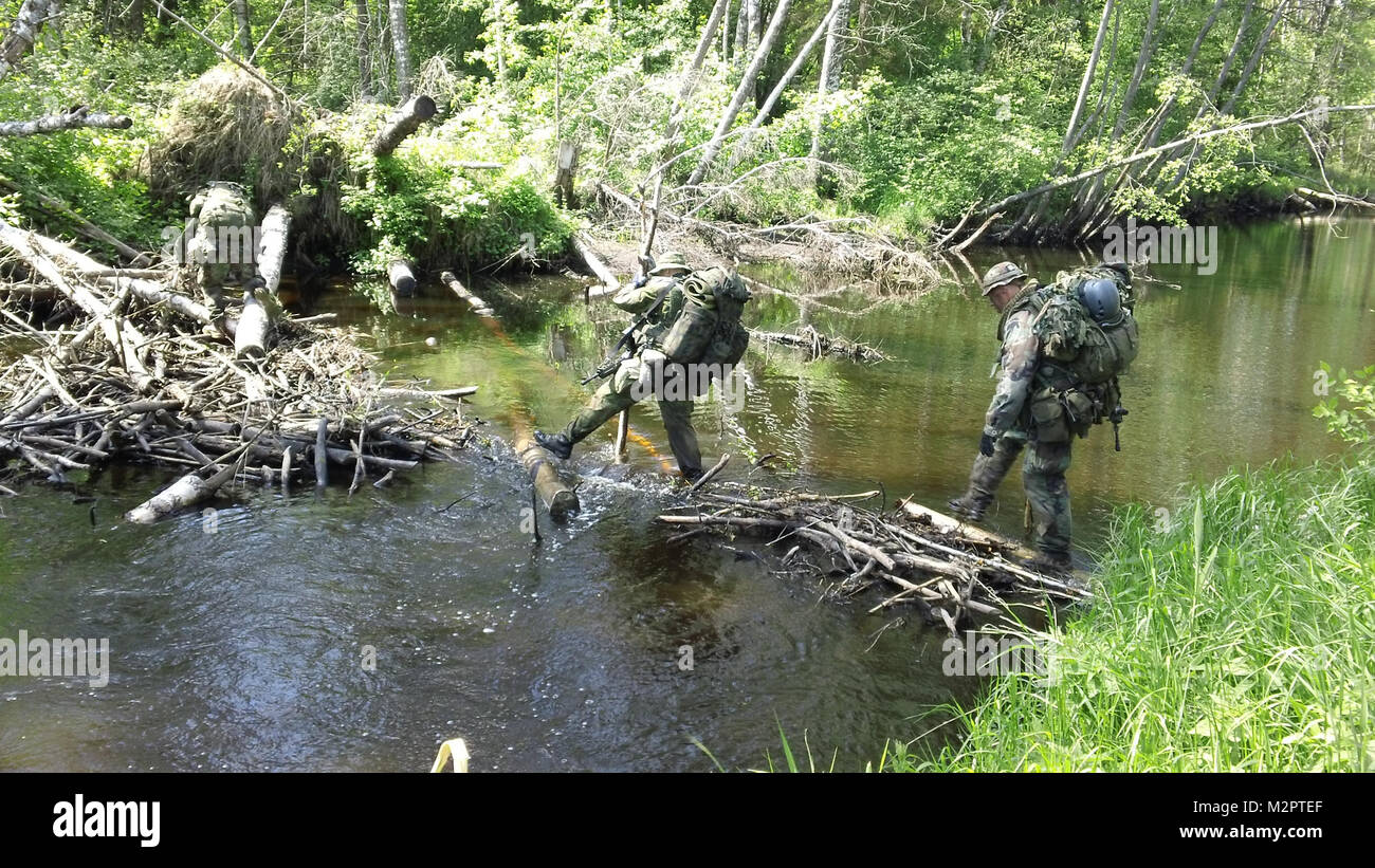 River Crossing by Georgia National Guard Stock Photo - Alamy