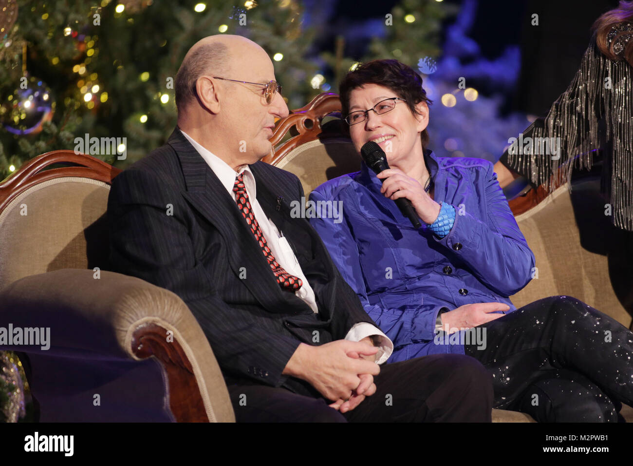 Manfred Krug und Uschi Bruening, Kim Fisher praesentiert Weihnachten ...