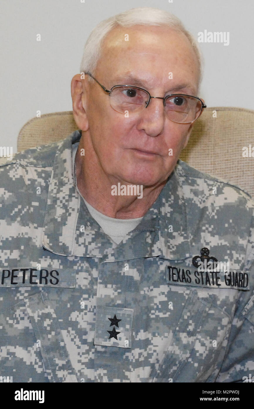 Major General Raymond Peters, Texas State Guard Commanding General ...