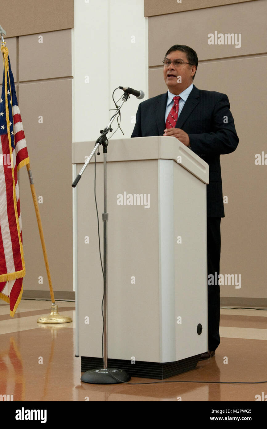 Juan Gonzalez, chief of staff for the 63rd Regional Support Command ...