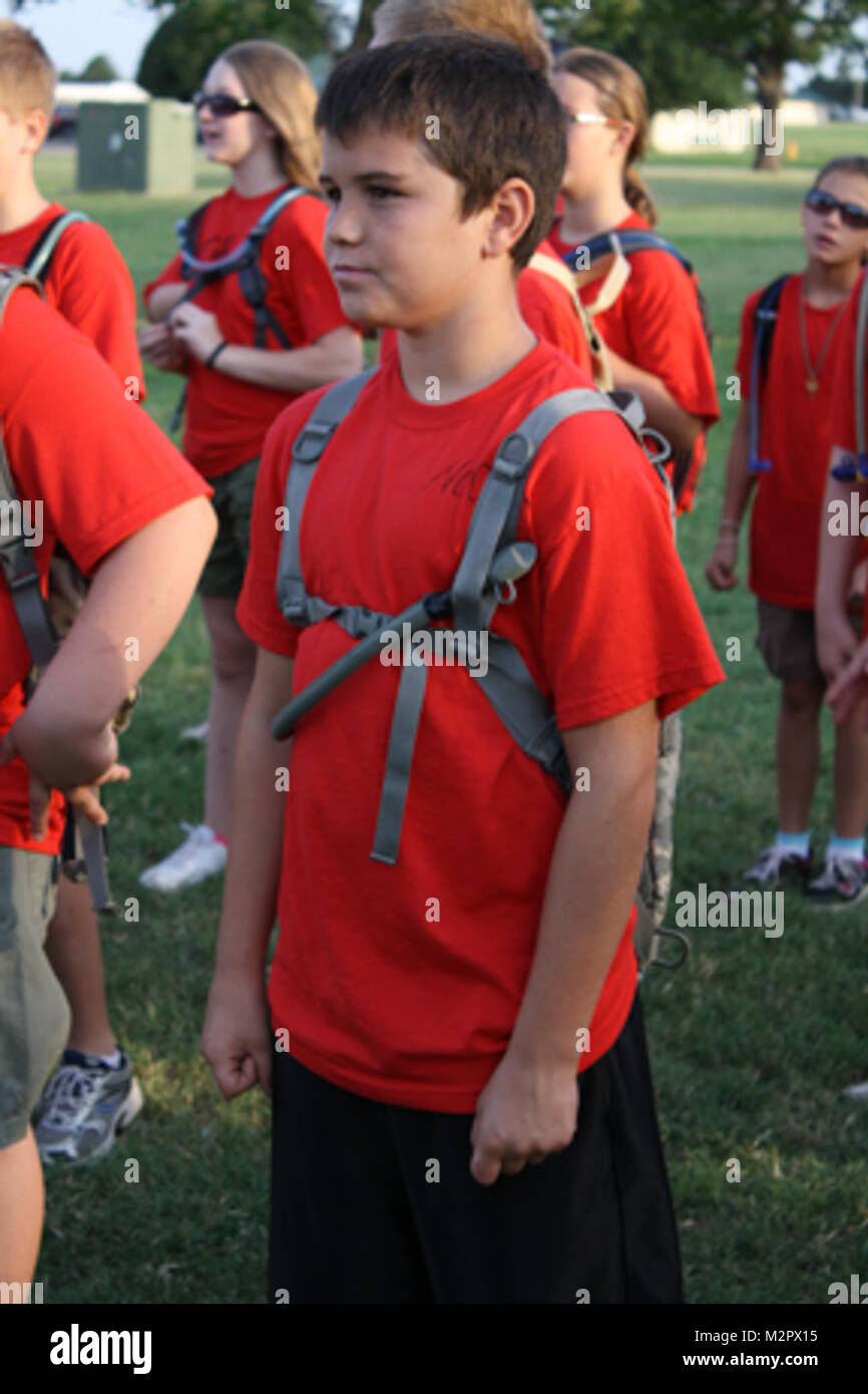 With the start of the first full day of camp, participants in the ...