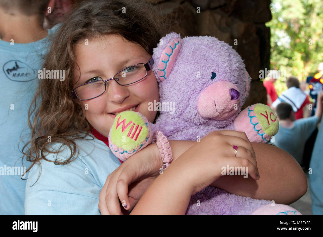 Campers at the Oklahoma National Guard Kids Kamp 2011 spent the evening ...