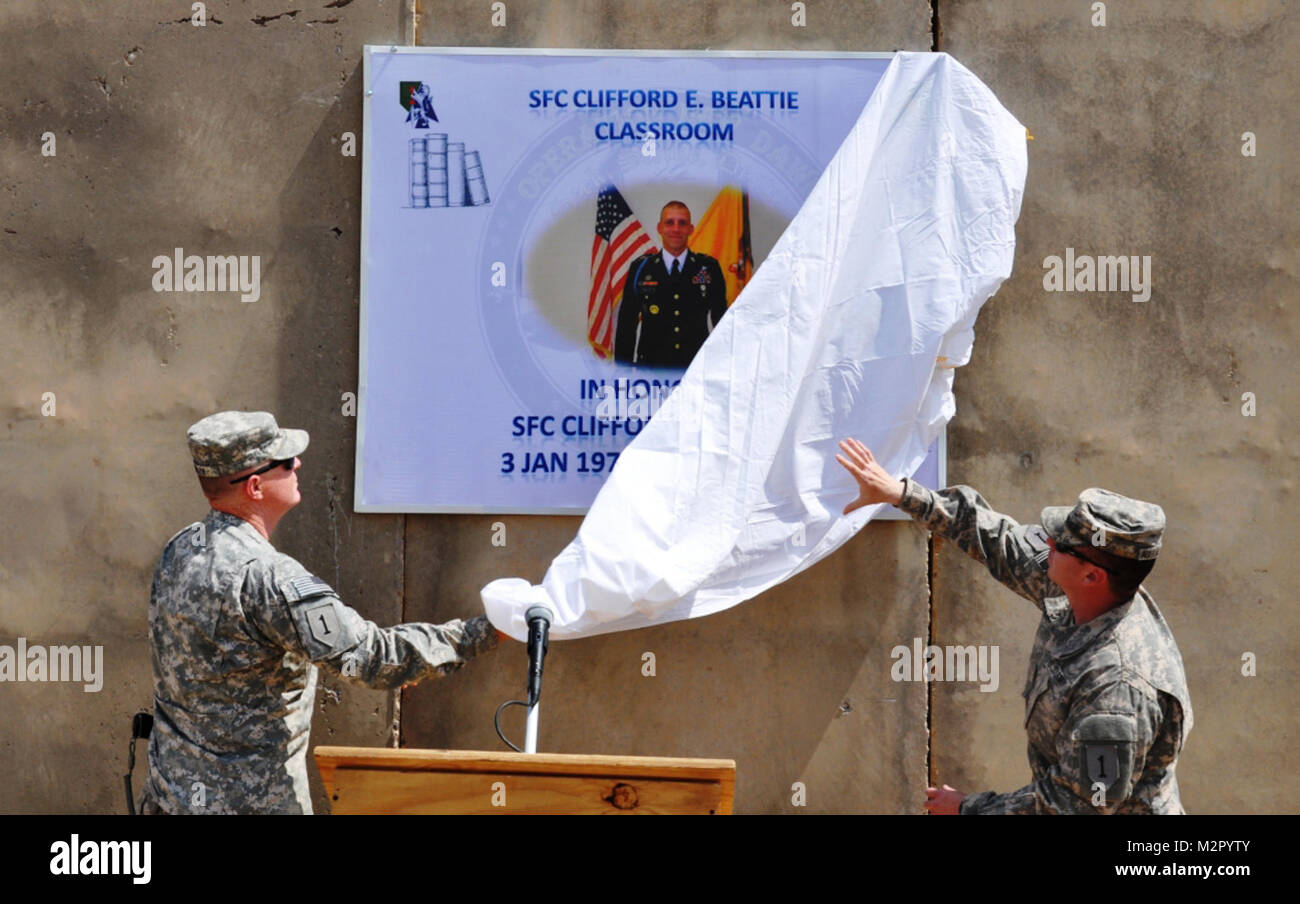 Command Sgt. Major Toney Smith, left, senior enlisted advisor of 1st ...