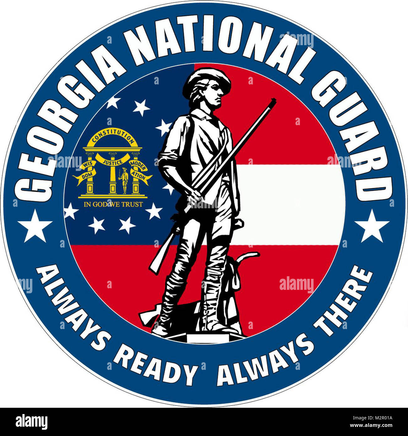 Georgia National Guard Logo by Georgia National Guard Stock Photo - Alamy