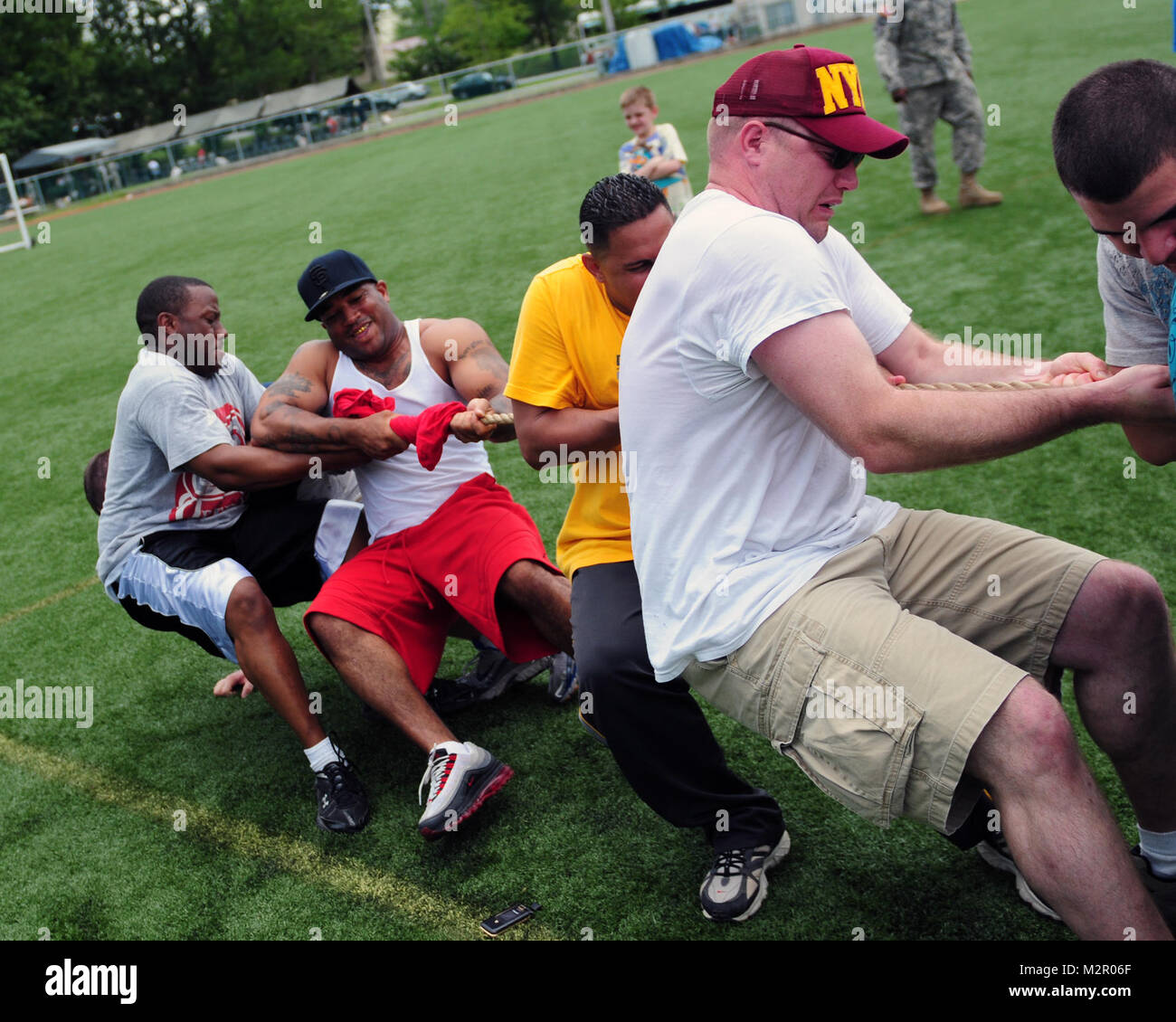 Members of the 501st Special Troops Battalion participate in ...
