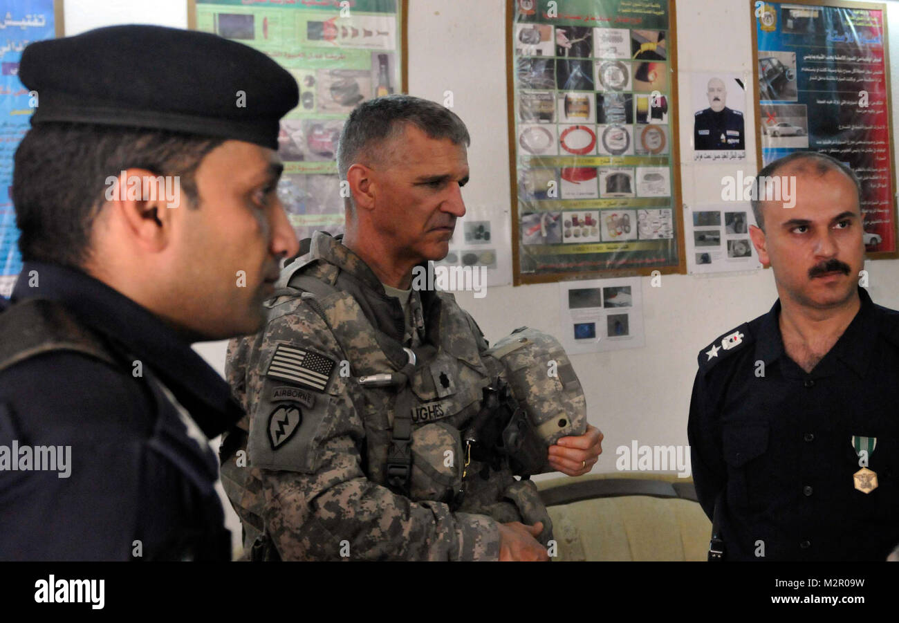 Making the rounds. CONTINGENCY OPERATING SITE WARRIOR, Iraq ...