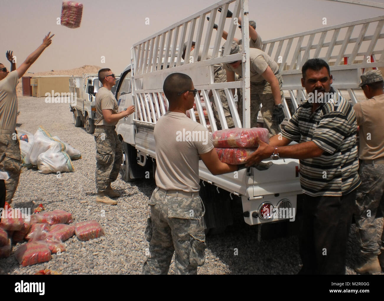 Humanitarian aid. CONTINGENCY OPERATING BASE COBRA, Iraq – Soldiers ...