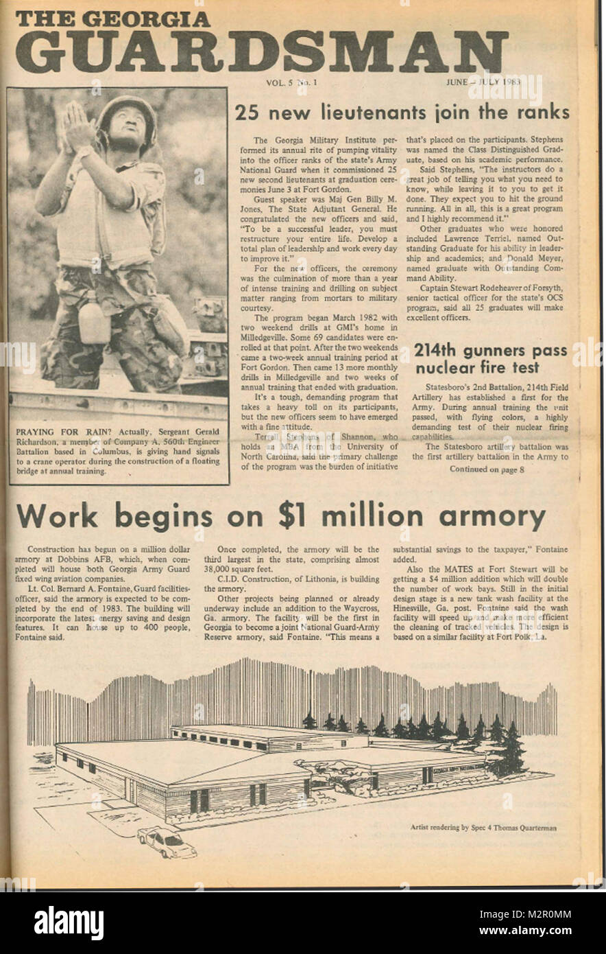 June-July 1983 by Georgia National Guard Stock Photo - Alamy