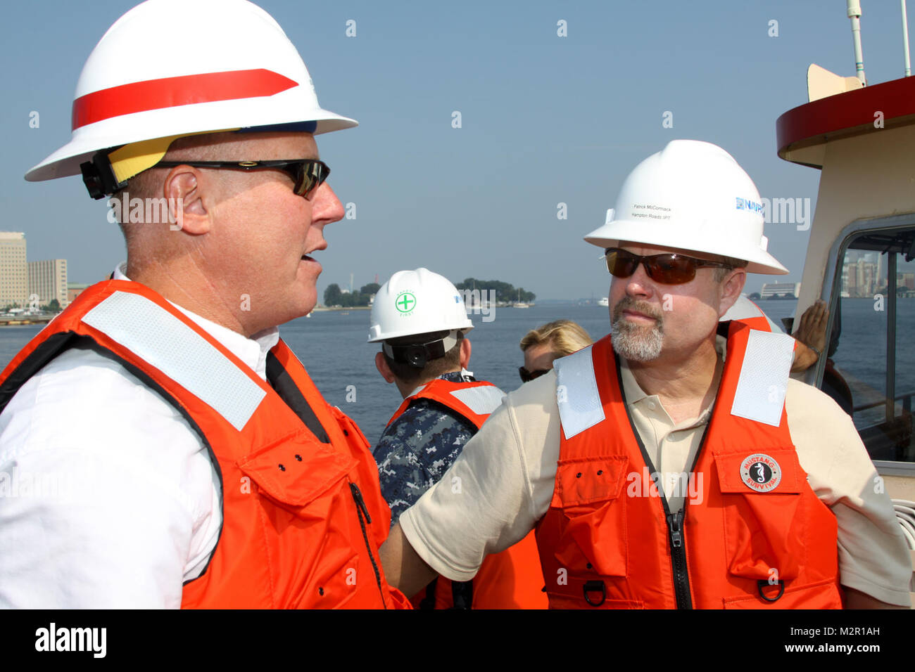 Mike Darrow, chief of water resources division for the Norfolk District ...