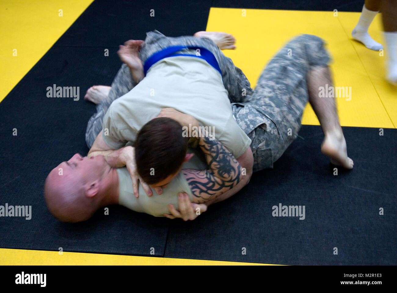 BAGHDAD -- Spc. Dean Kroeger of 366th Military Police Rough Riders ...