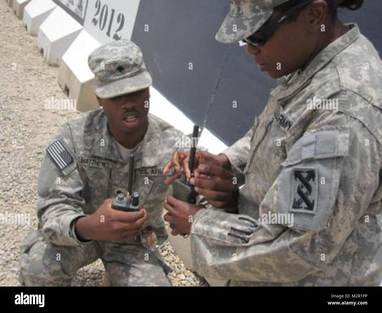 Radio dispatcher, by United States Forces - Iraq (Inactive Stock Photo ...